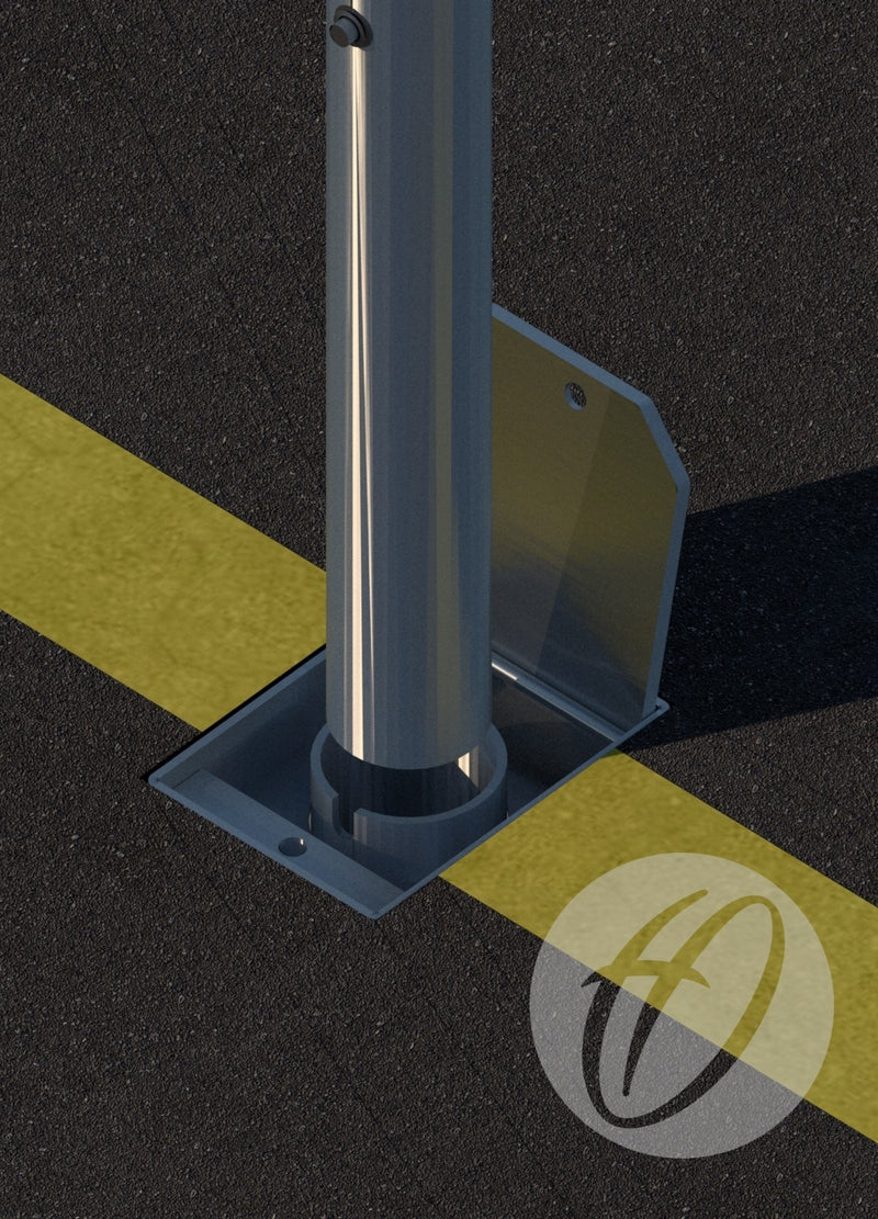 Netball Posts - 10mm Pink Ring - Socketed Locking – Grimshaw Sports ...