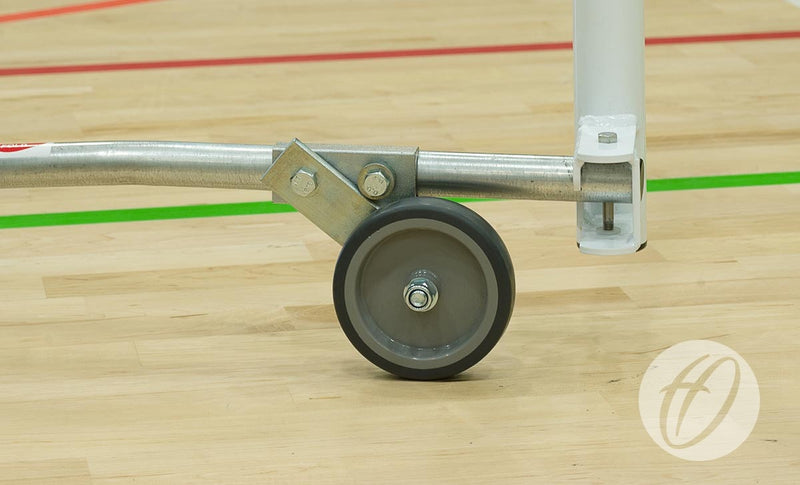 Football Goals - Folding FS8 Wheelaway Heavy-Duty for Sports Halls ...
